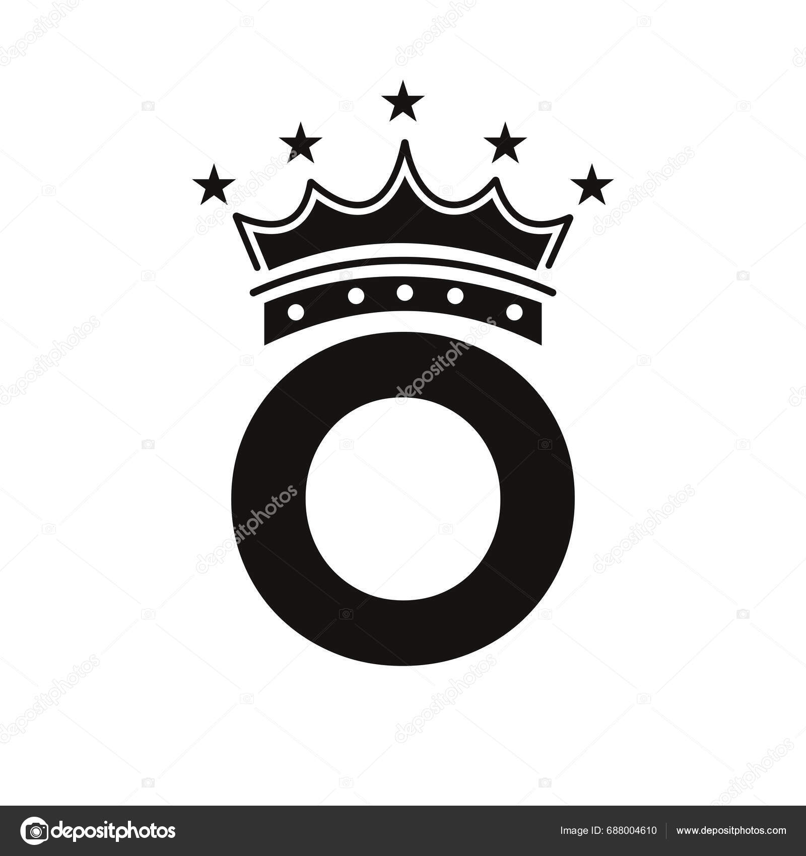 Crown Logo Letter Star Icon Luxury Symbol Vector Template Stock Vector ...