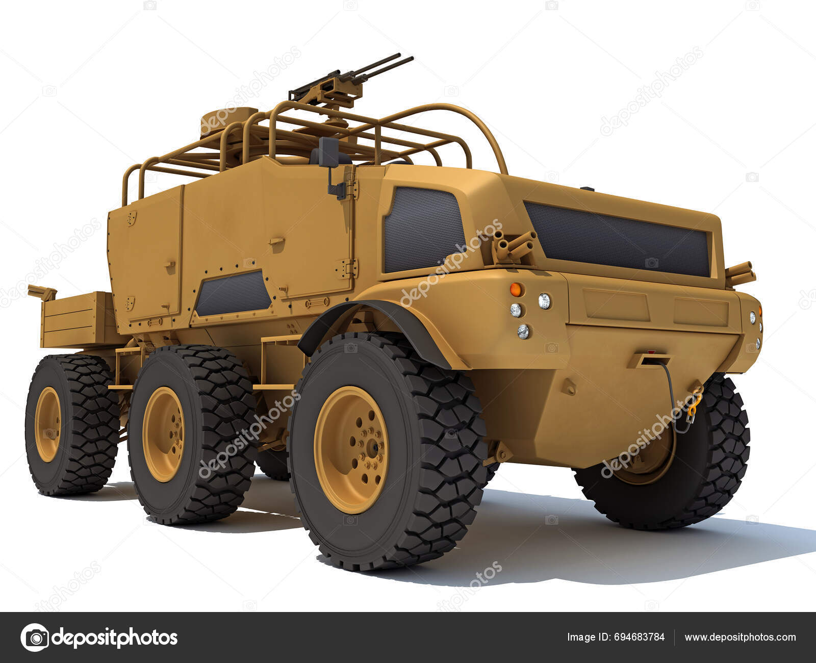 Military Vehicle Rendering Model White Background — Stock Photo © 3D ...