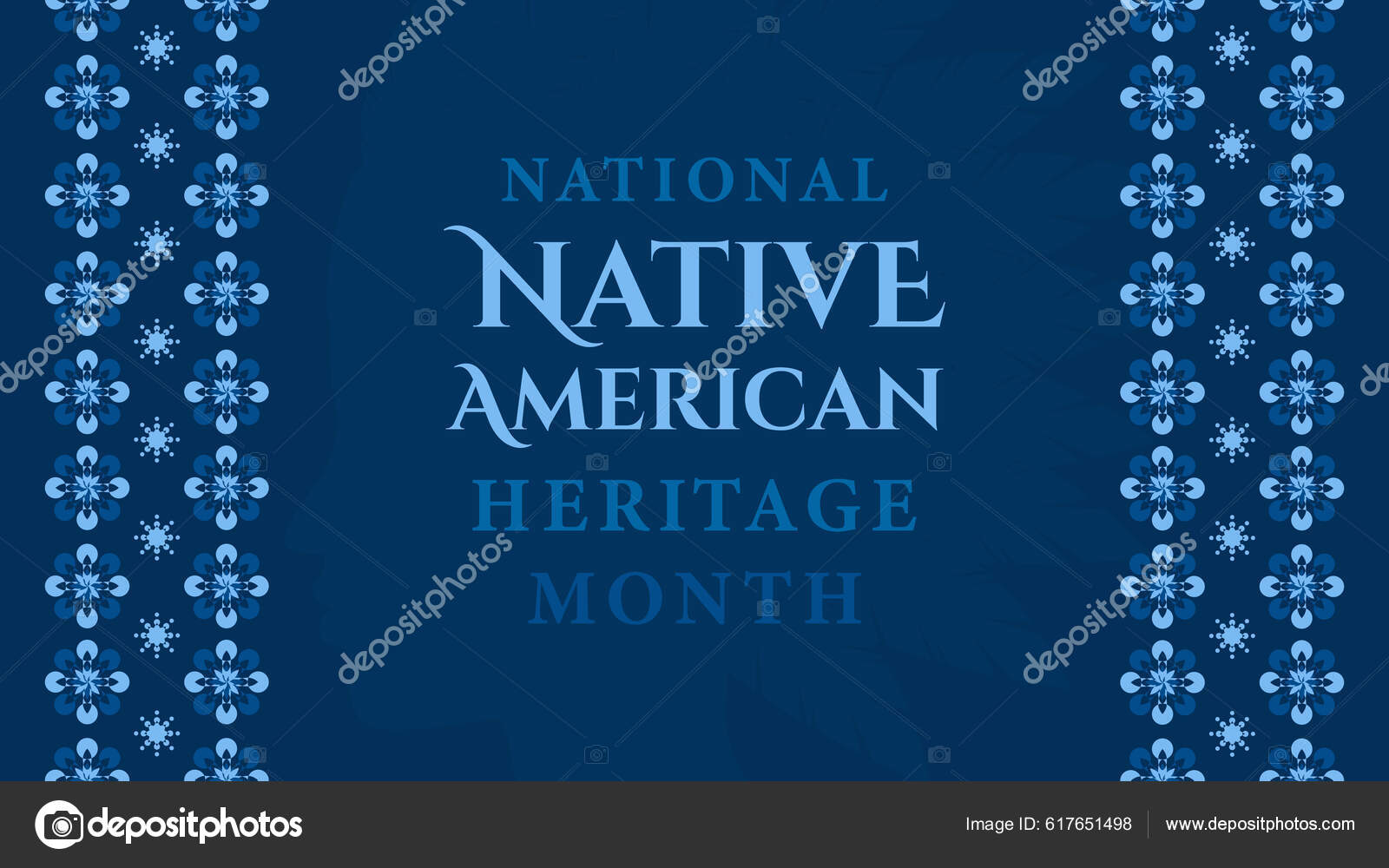 Native American Heritage Month Background Design Abstract Ornaments ...