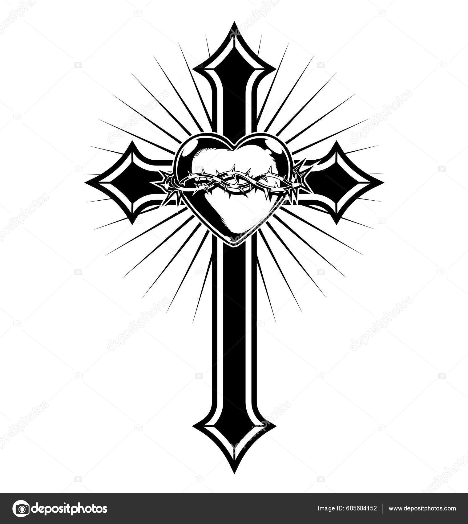 Dibujos De Cruces Con Espinas 97 Mil Resultados De Imágenes, Fotos De