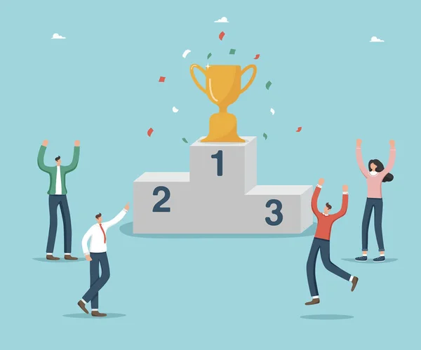 Teamwork Achieve Highest Result Brainstorming Find Right Strategy ...