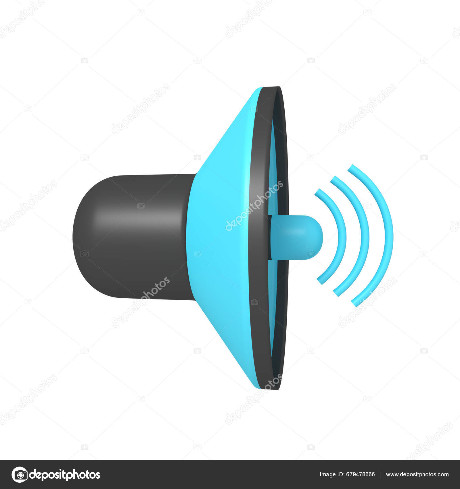 Communication Icon Speaker — Stock Photo © huseinart #679478666