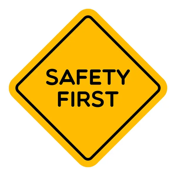 Safety first Vector Images | Depositphotos