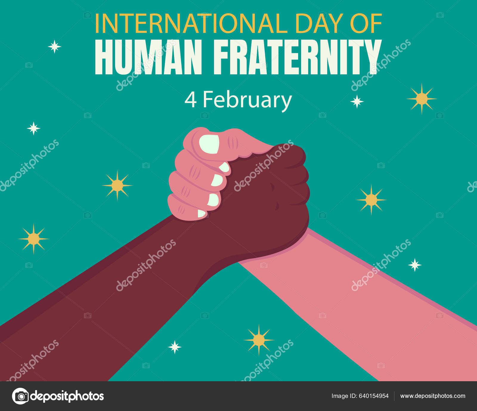 Illustration Vector Graphic Pair Hands Different Skin Colors Holding ... Illustration Vector Graphic Pair Hands Different Skin Colors Holding ...