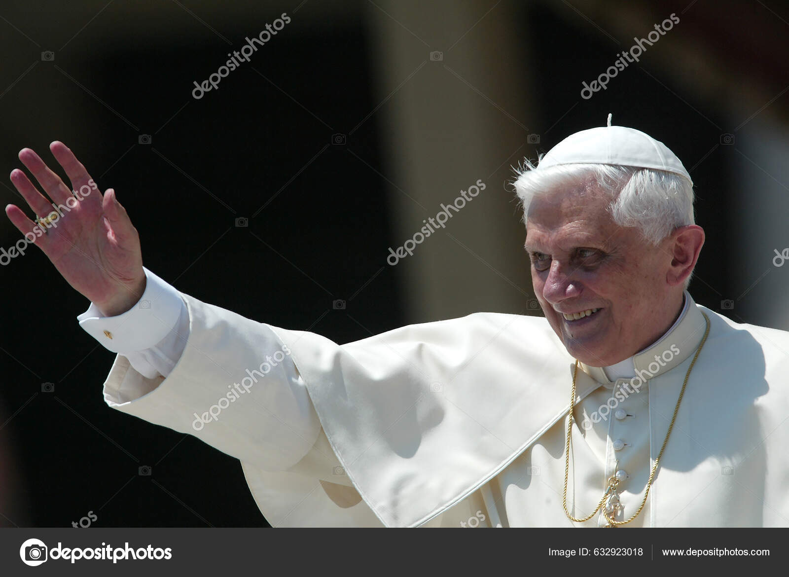 Rome Italy 2022 Archive Image Joseph Ratzinger Pope Benedict Xvi ...