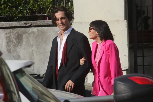 Rome Italy 2022 Damiano David Singer Maneskin Broke His Girlfriend ...