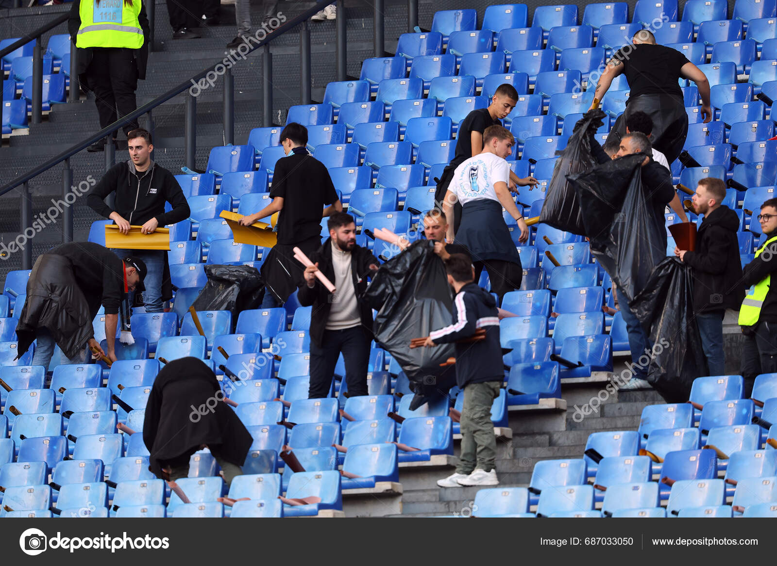 Rome Italy 2023 Lazio Supporters Italy Serie Tim 2023 2024 – Stock ...