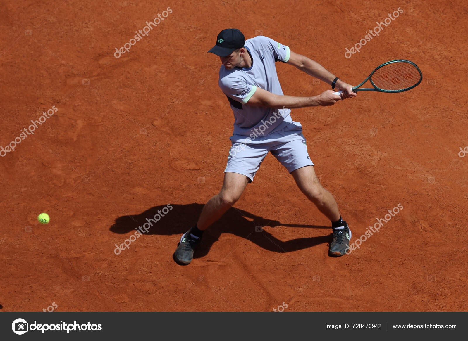 Rome Italy 2024 Hurkacz Tommy Paul Usa Internazionali Bnl 2024 — Stock ...