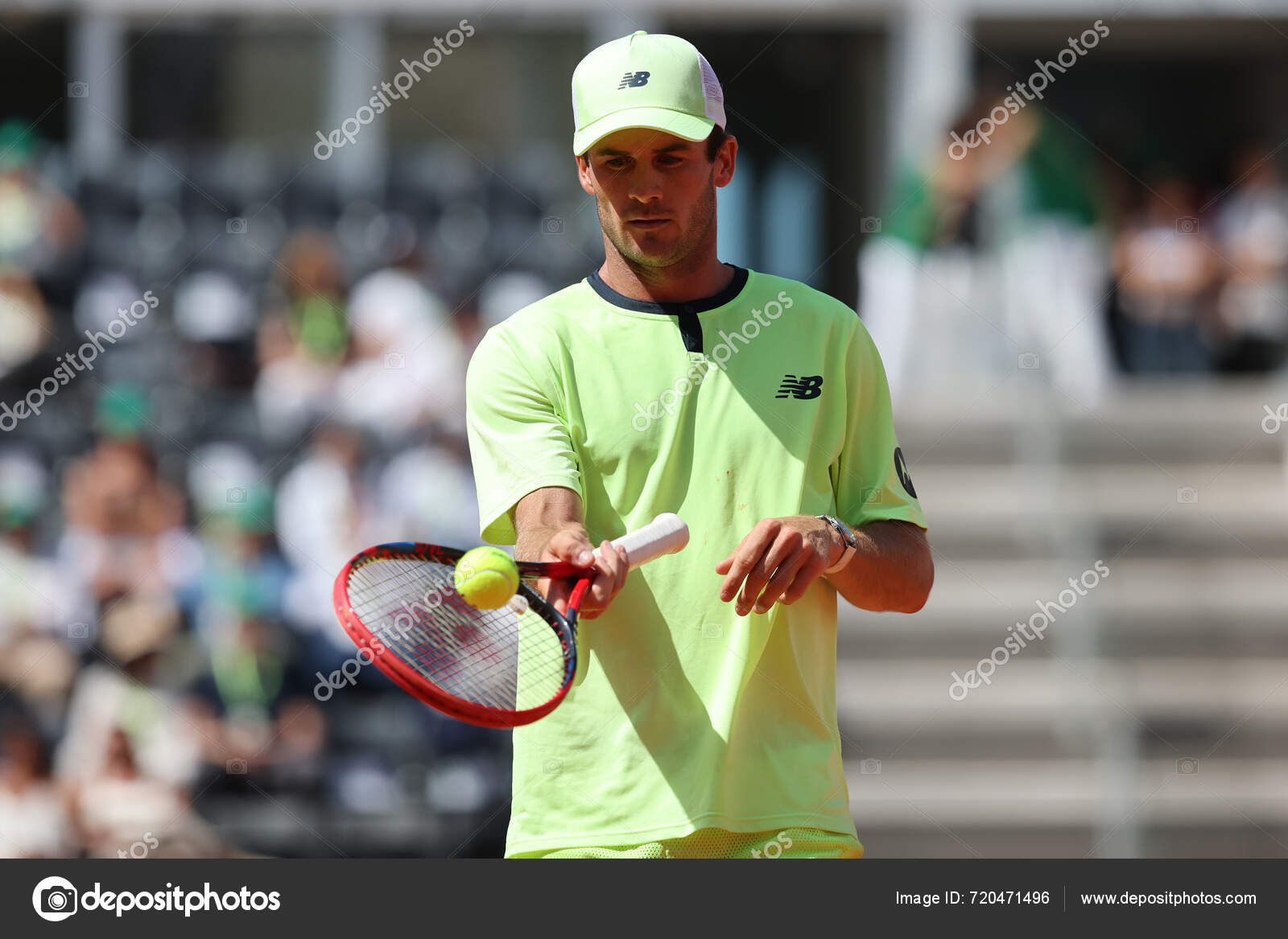 Rome Italy 2024 Hurkacz Tommy Paul Usa Internazionali Bnl 2024 — Stock ...