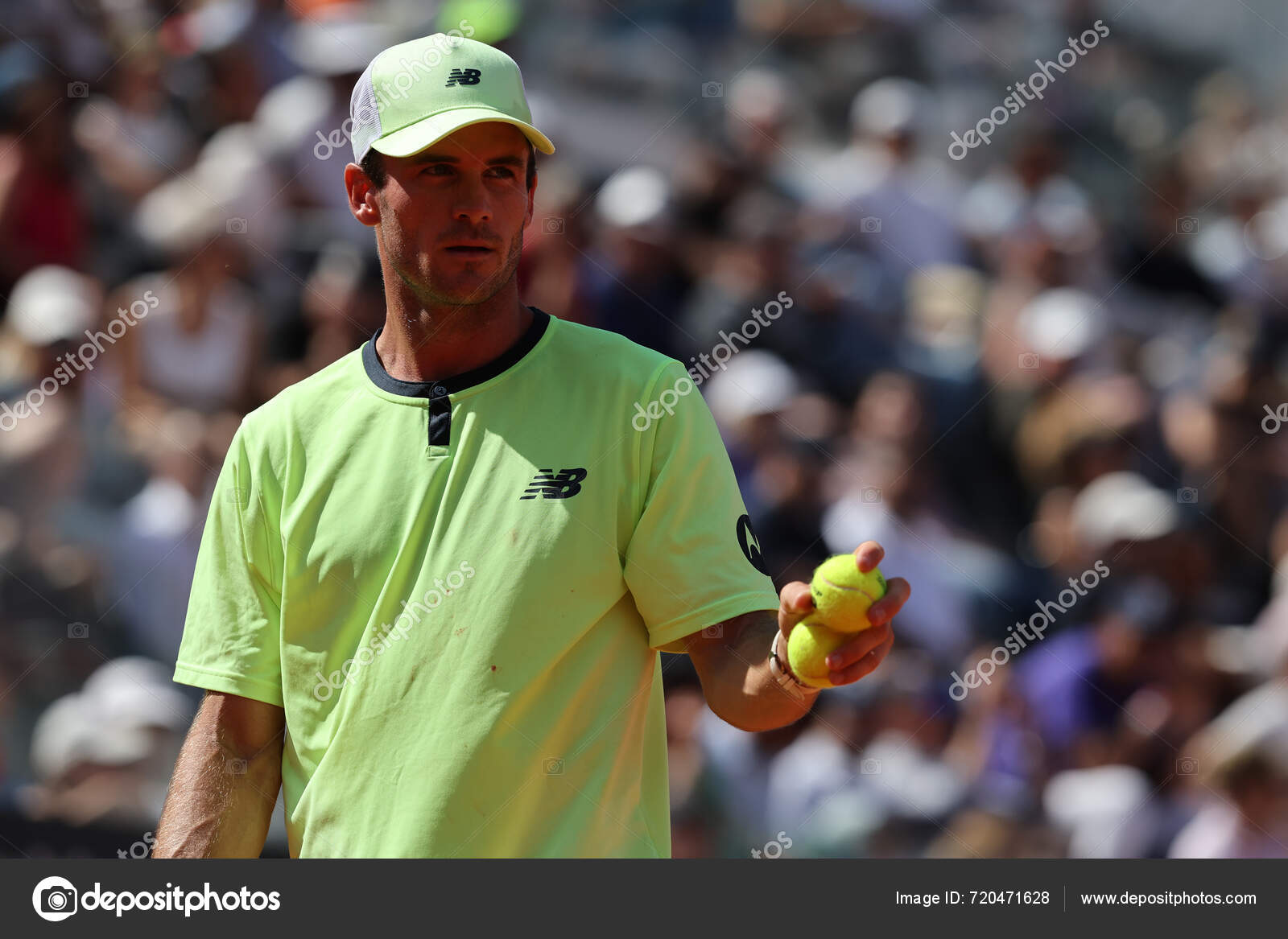 Rome Italy 2024 Hurkacz Tommy Paul Usa Internazionali Bnl 2024 — Stock ...