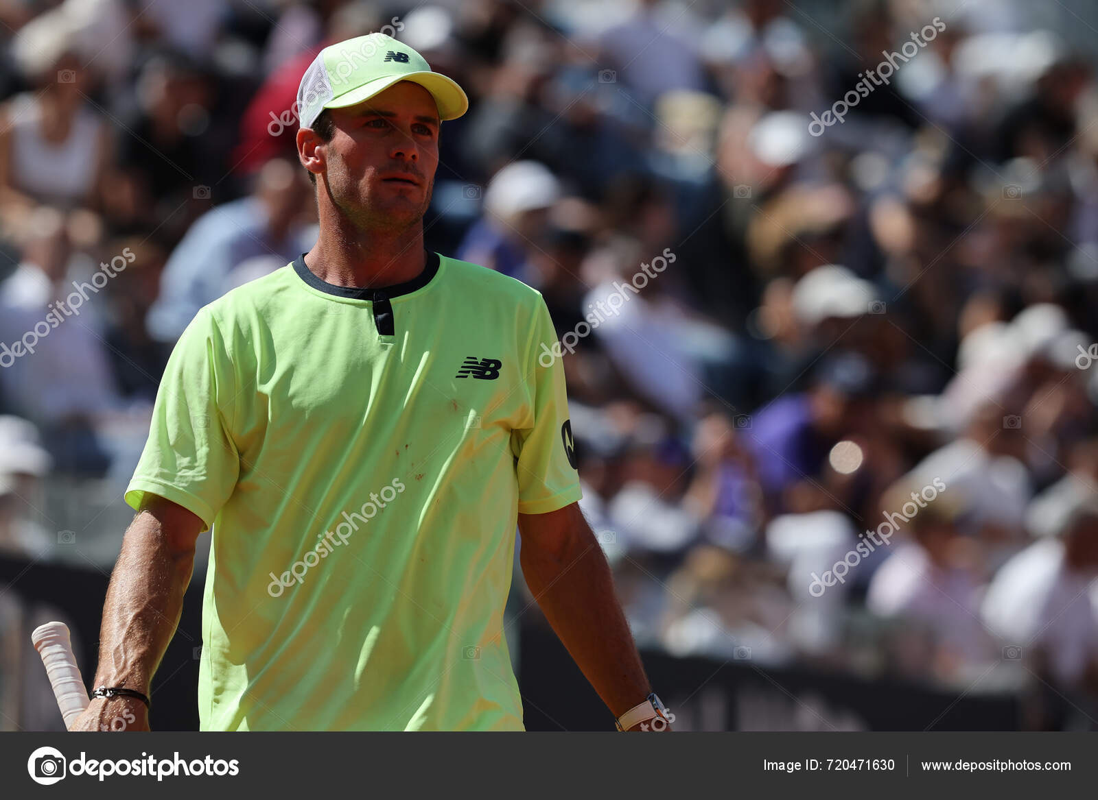 Rome Italy 2024 Hurkacz Tommy Paul Usa Internazionali Bnl 2024 — Stock ...