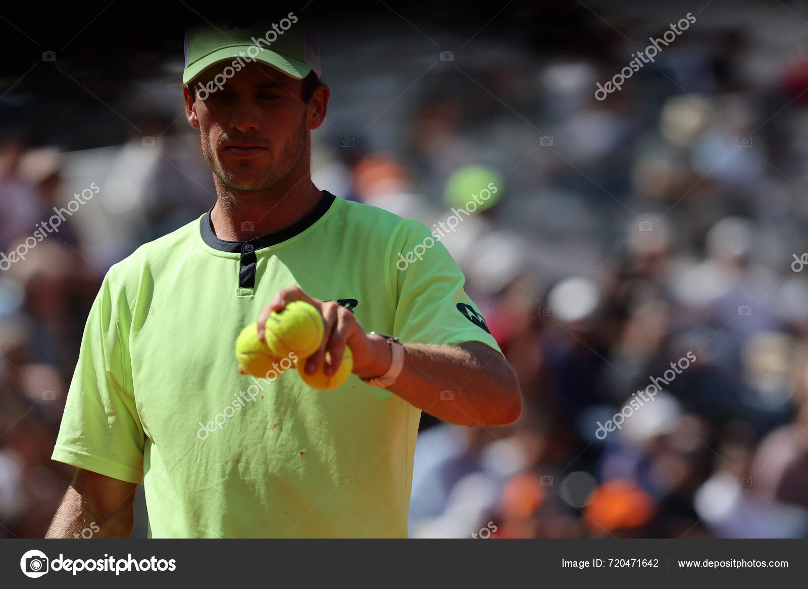 Rome Italy 2024 Hurkacz Tommy Paul Usa Internazionali Bnl 2024 — Stock ...