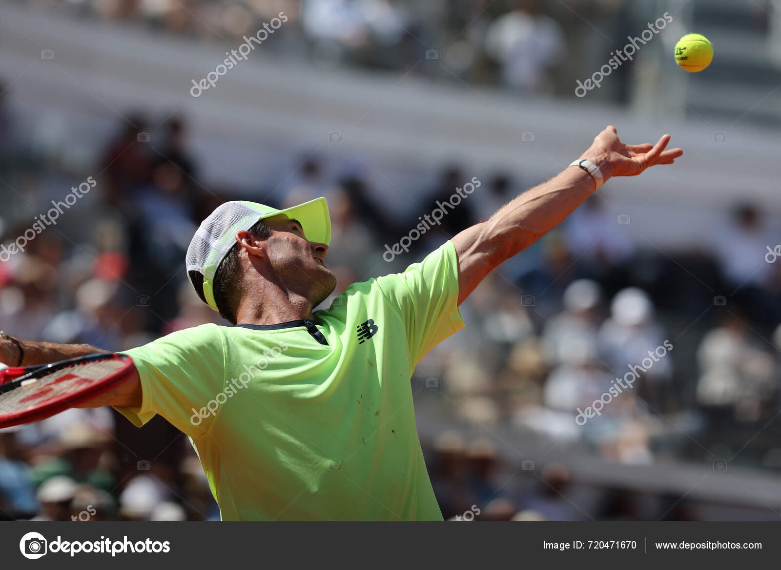 Rome Italy 2024 Hurkacz Tommy Paul Usa Internazionali Bnl 2024 — Stock ...