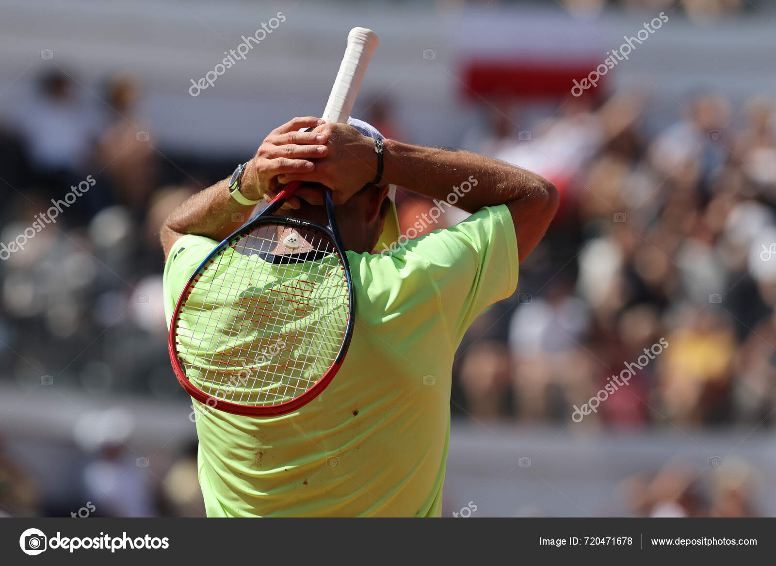 Rome Italy 2024 Hurkacz Tommy Paul Usa Internazionali Bnl 2024 — Stock ...