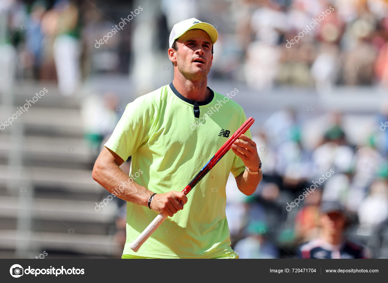 Rome Italy 2024 Hurkacz Tommy Paul Usa Internazionali Bnl 2024 — Stock ...