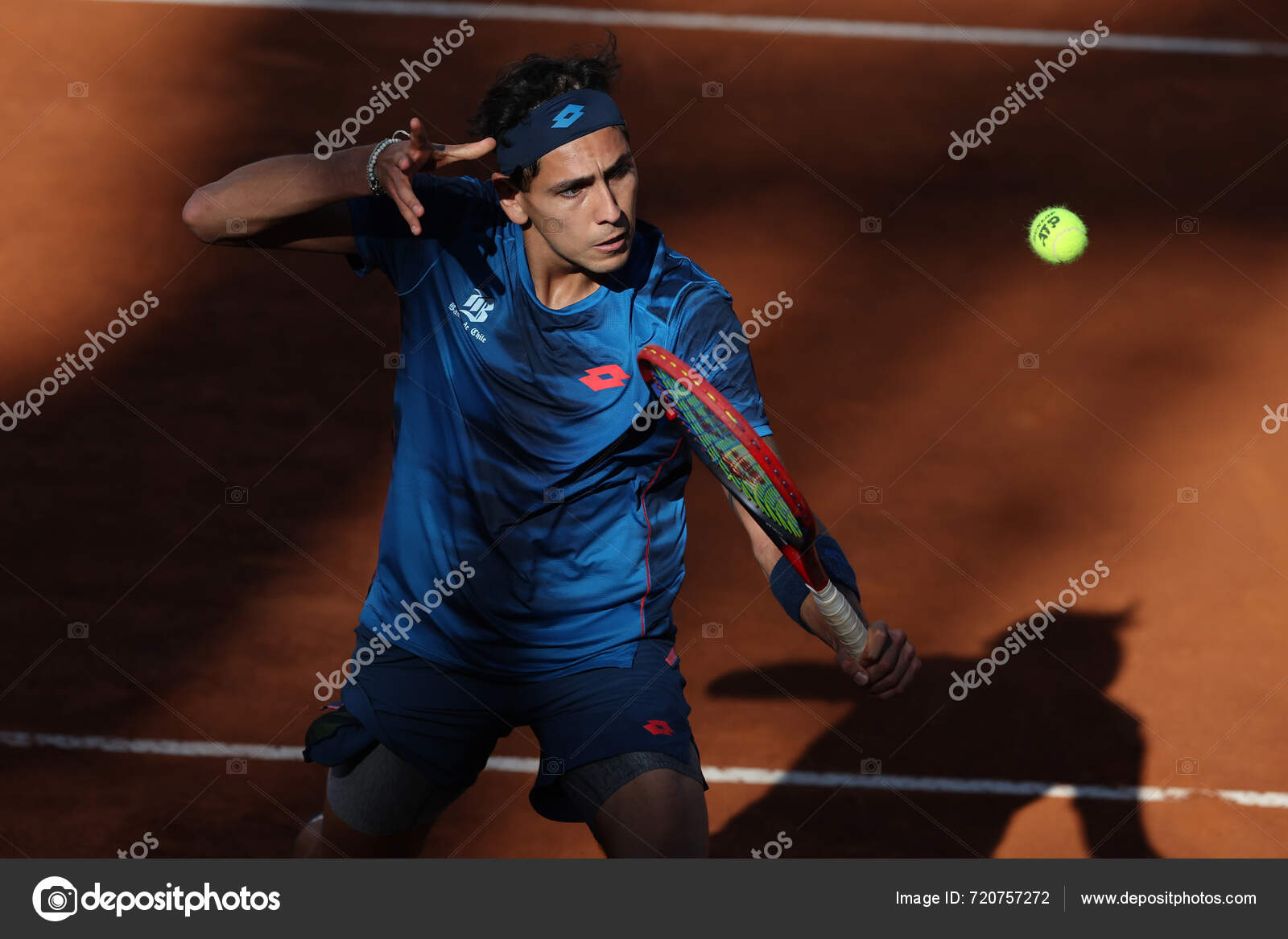 Rome Italy 2024 Alejandro Tabilo Chile Alexander Zverev Germany ...