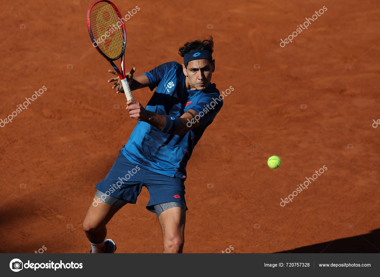 Rome Italy 2024 Alejandro Tabilo Chile Alexander Zverev Germany ...