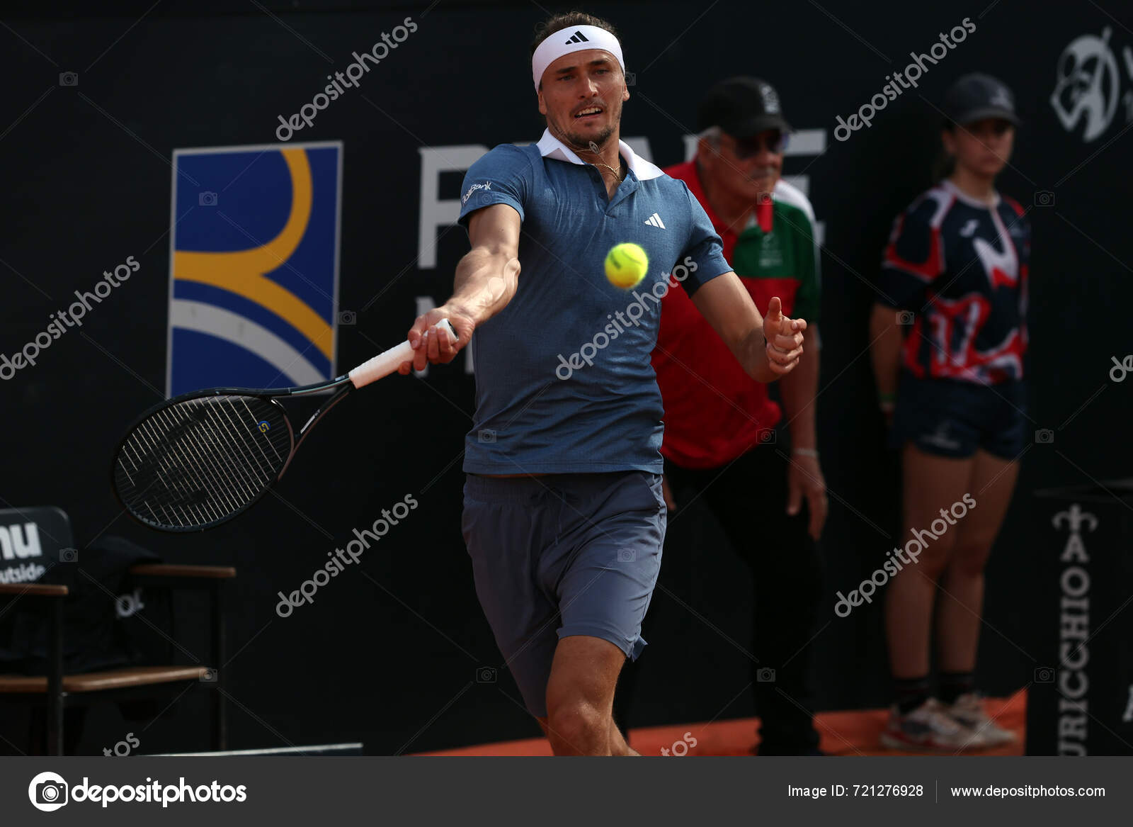 Rom Italien 2024 Alexander Zverev Nicolas Jarry Chile Finale Der — Redaktionelles Stockfoto © m ...