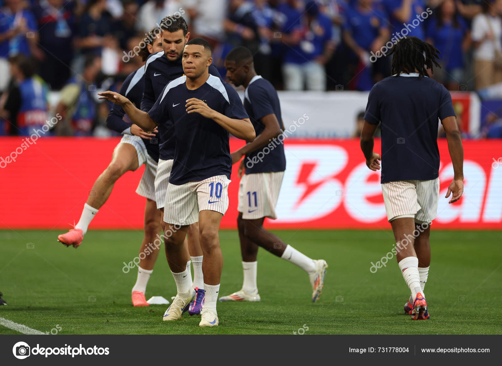 Munich Germany 2024 Kylian Mbappe France Warm Uefa Euro 2024 — Stock ... Munich Germany 2024 Kylian Mbappe France Warm Uefa Euro 2024 — Stock ...