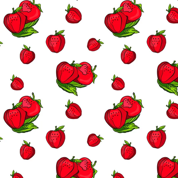 100,000 Cute strawberry pattern Vector Images | Depositphotos