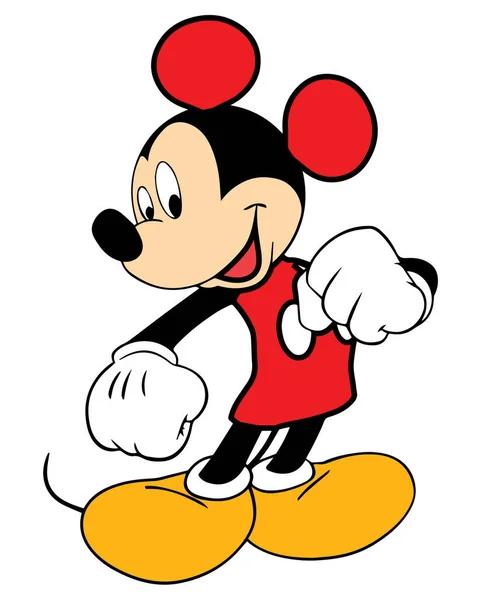 Mickey Mouse Cartoon Face
