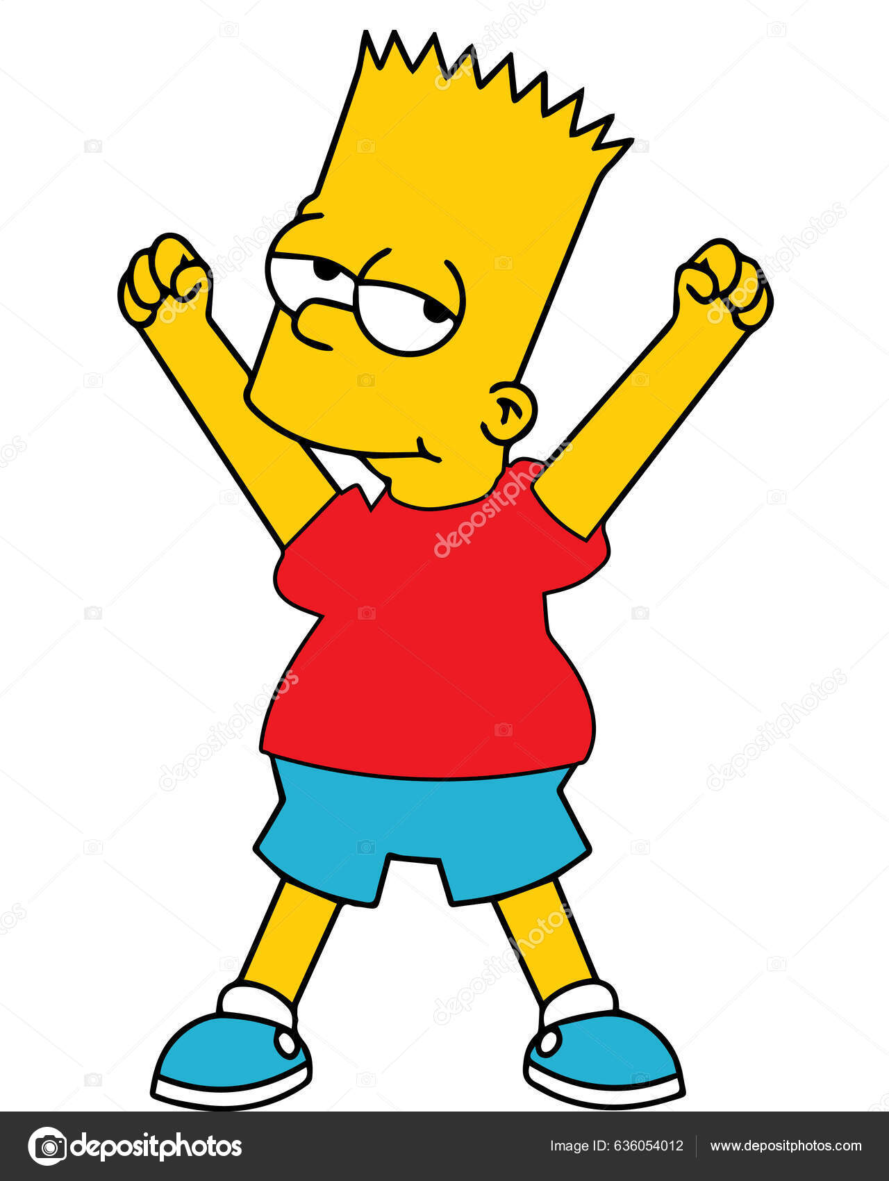 Simspson Vector Cartoon Character Stock Vector by ©SASASRI 636054012