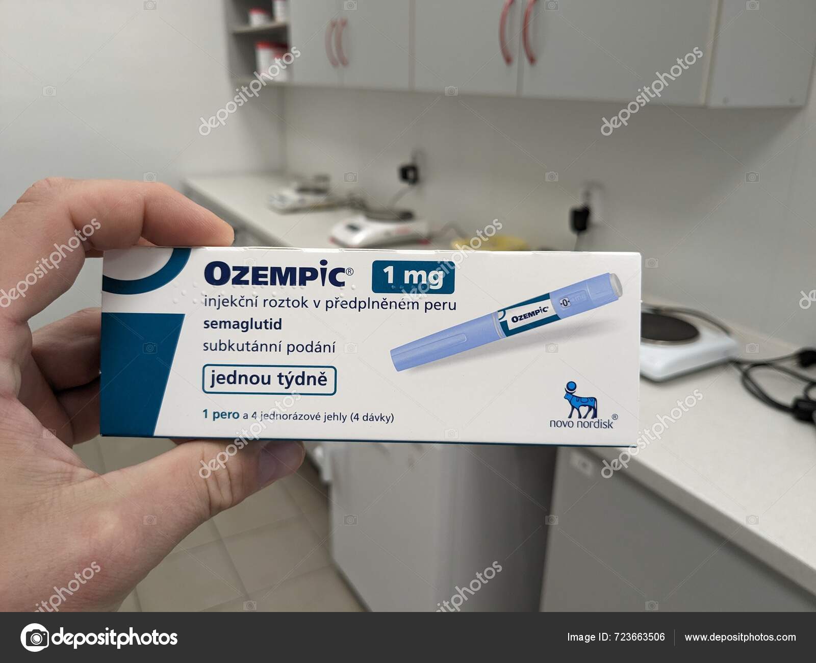 Prague Czech Republic June 2024 Ozempic Box Czech Version Ozempic ...