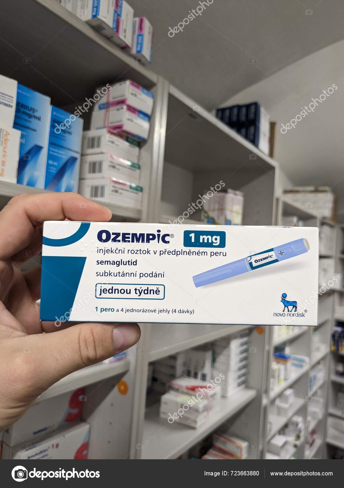 Prague Czech Republic June 2024 Ozempic Box Czech Version Ozempic — Stock Editorial Photo ...