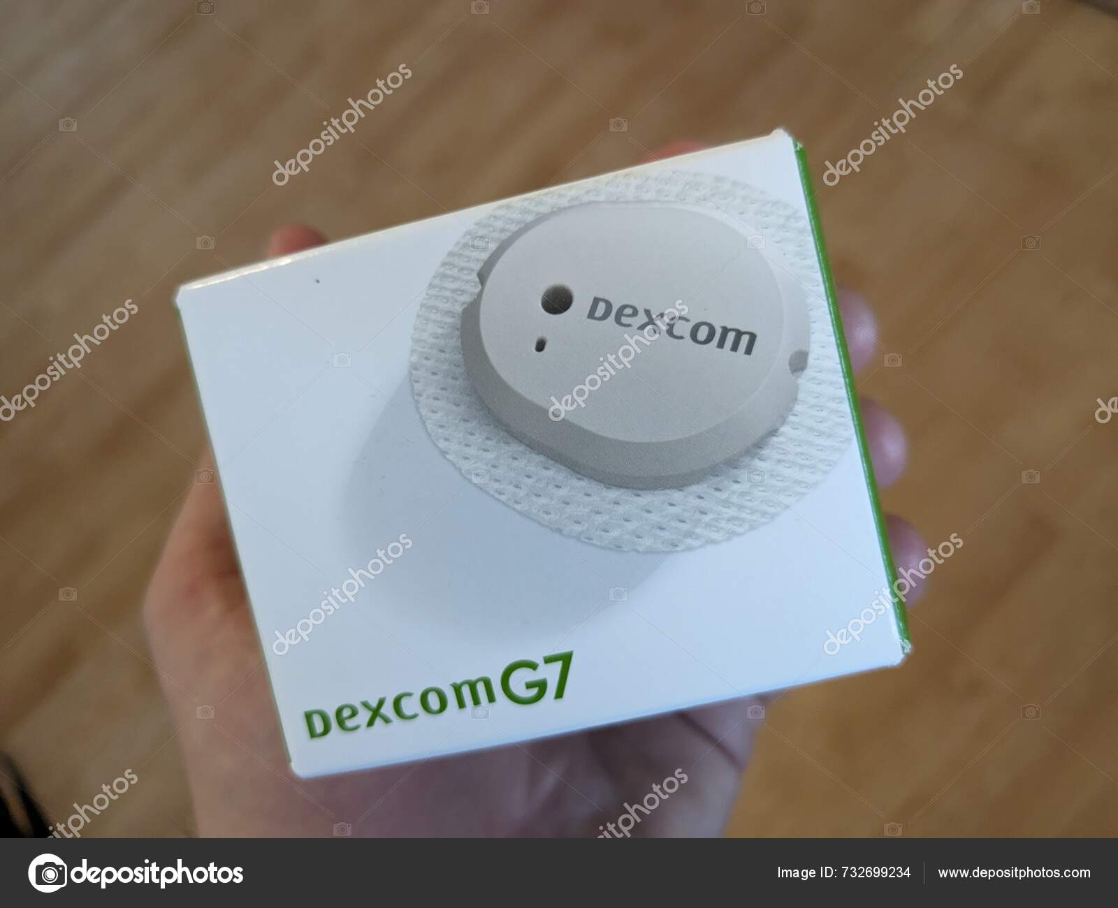 Prague Czech Republic July 2024 Dexcom Sensor Sensor Continuous Glucose ...