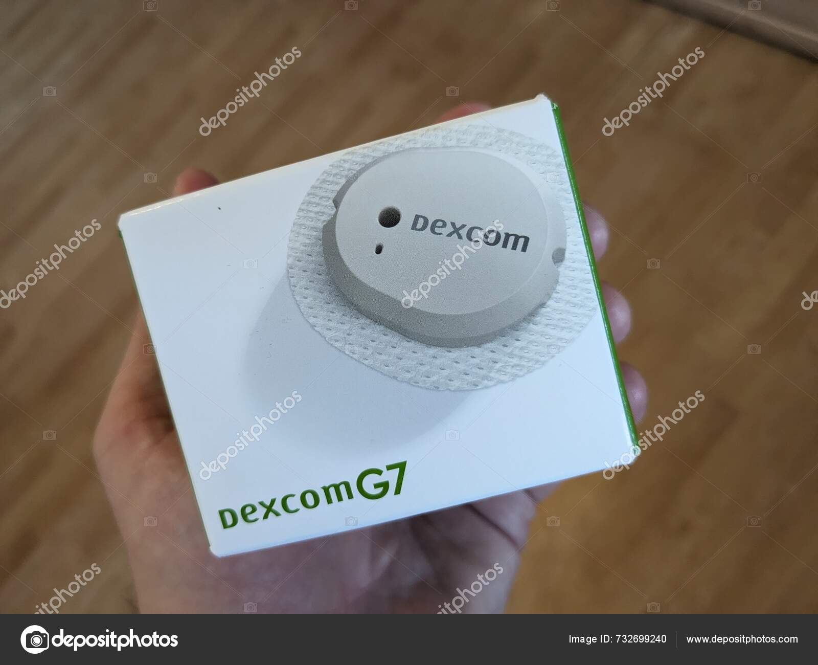 Prague Czech Republic July 2024 Dexcom Sensor Sensor Continuous Glucose ...