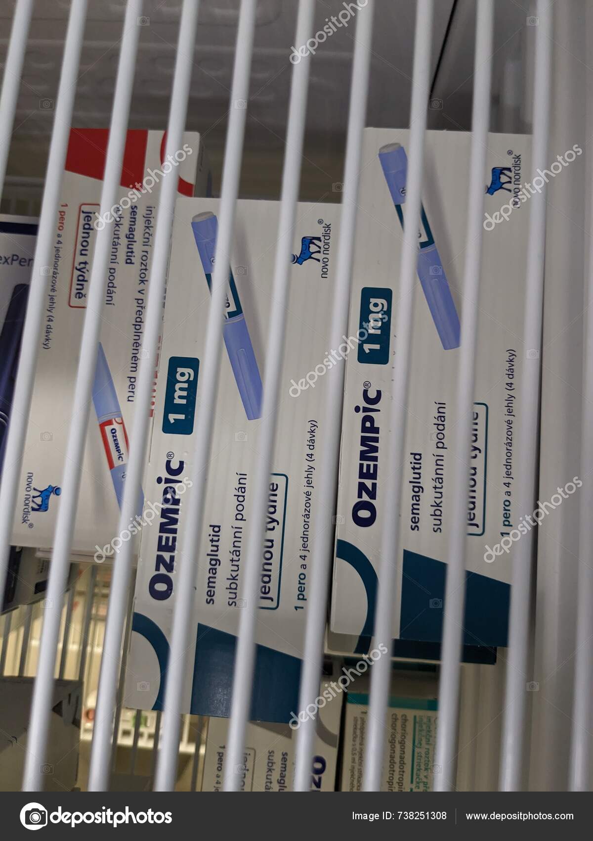 Prague Czech Republic August 2024 Ozempic Box Medication Semaglutide Active — Stock Editorial ...