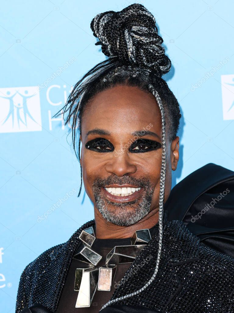 El actor estadounidense Billy Porter llega a la Gala de Espíritu de ...