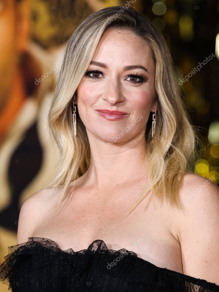 La actriz estadounidense Olivia Hamilton llega al estreno mundial de ...