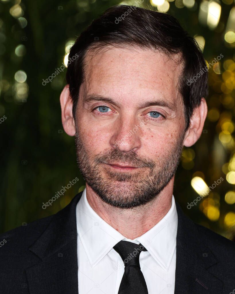 El actor estadounidense Tobey Maguire llega al estreno mundial de ...