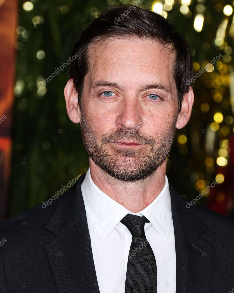 El actor estadounidense Tobey Maguire llega al estreno mundial de ...