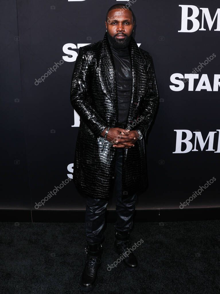 Rayan Lawrence arrives at the Los Angeles Premiere Of STARZ' 'BMF ...