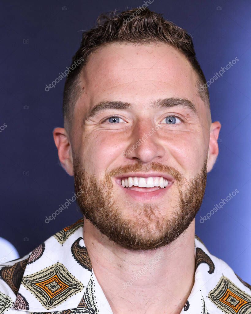 American singer, songwriter and record producer Mike Posner arrives at ...