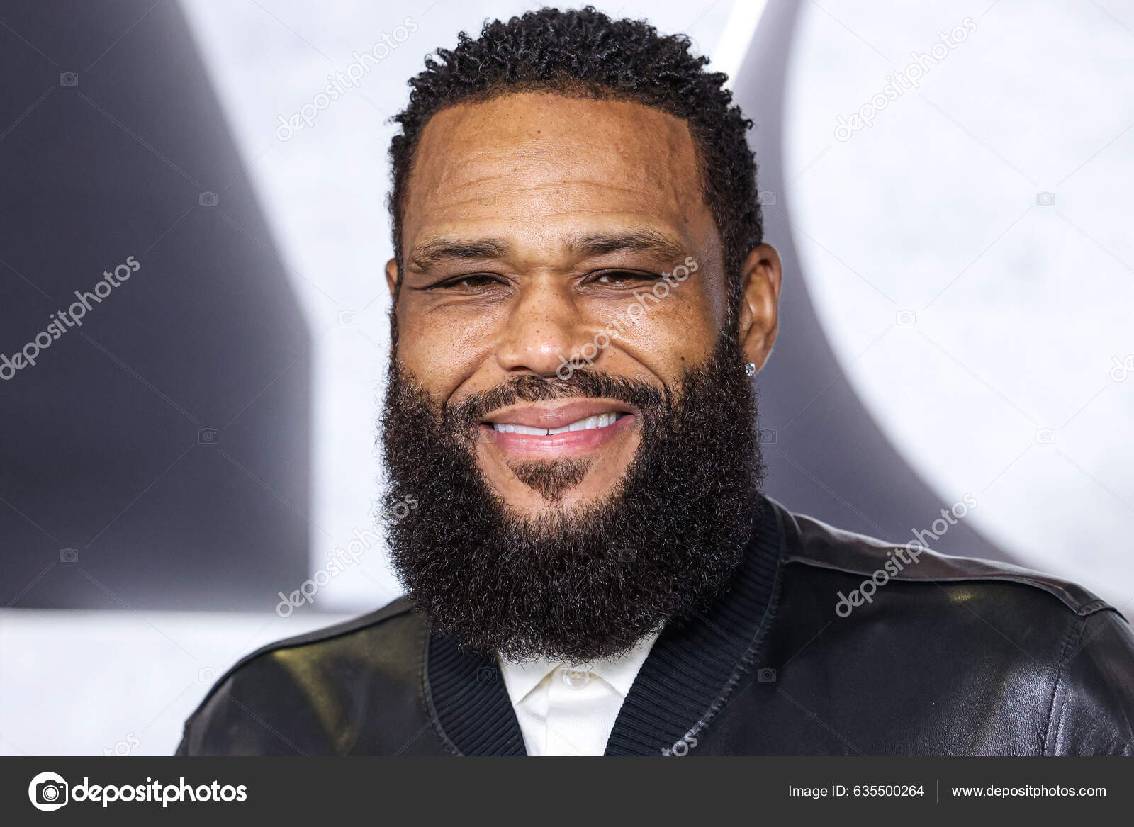 American Actor Comedian Game Show Host Anthony Anderson Arrives Los ...