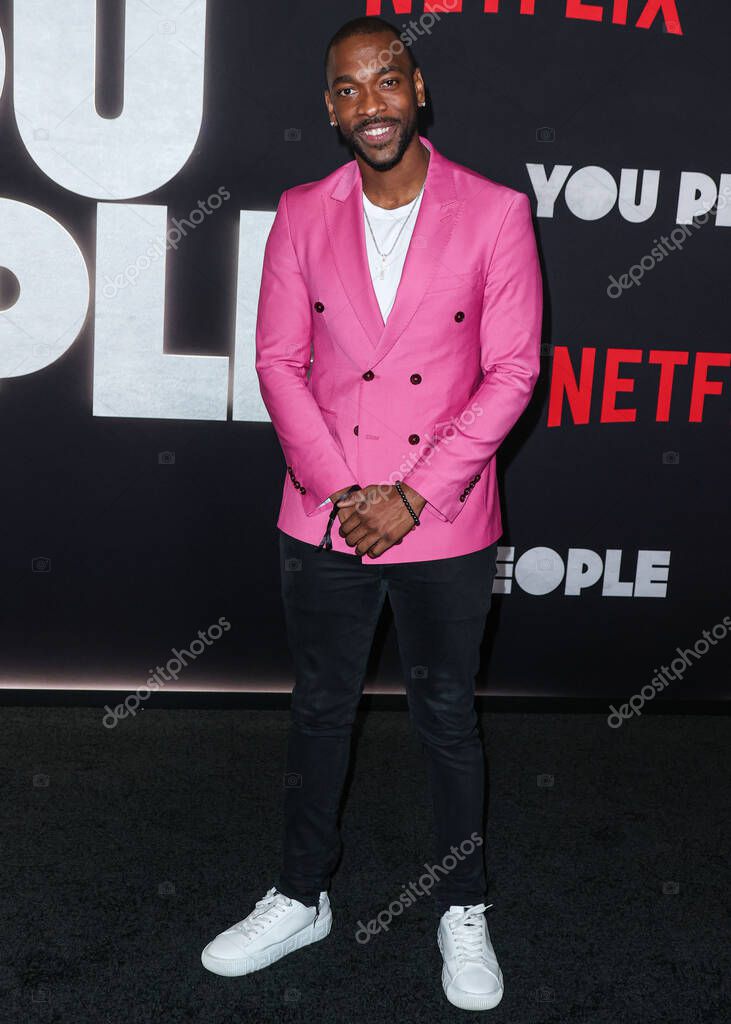 American stand-up comedian and actor Jay Pharoah arrives at the Los ...