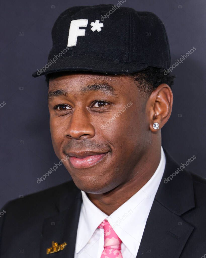 American rapper, singer and record producer Tyler, The Creator arrives ...