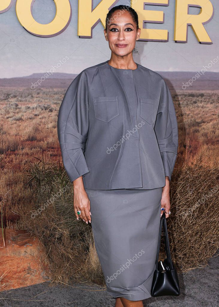 American actress Tracee Ellis Ross arrives at the Los Angeles Premiere ...