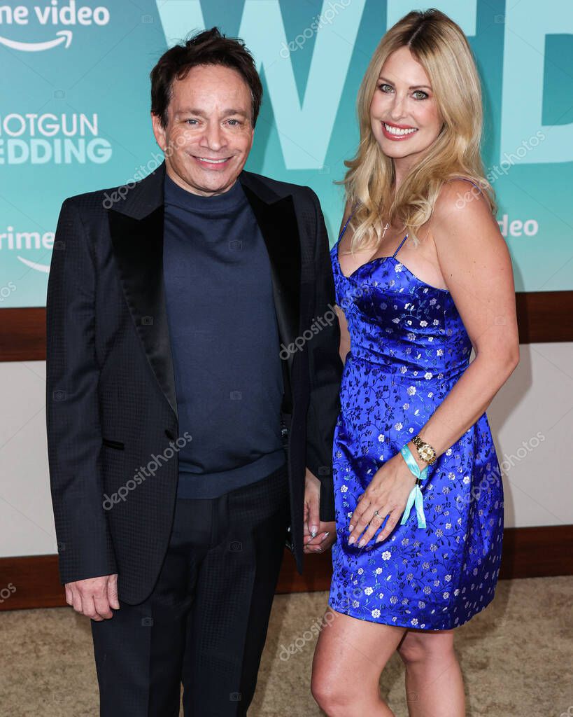 Chris Kattan and Maria Libri arrive at the Los Angeles Premiere Of ...