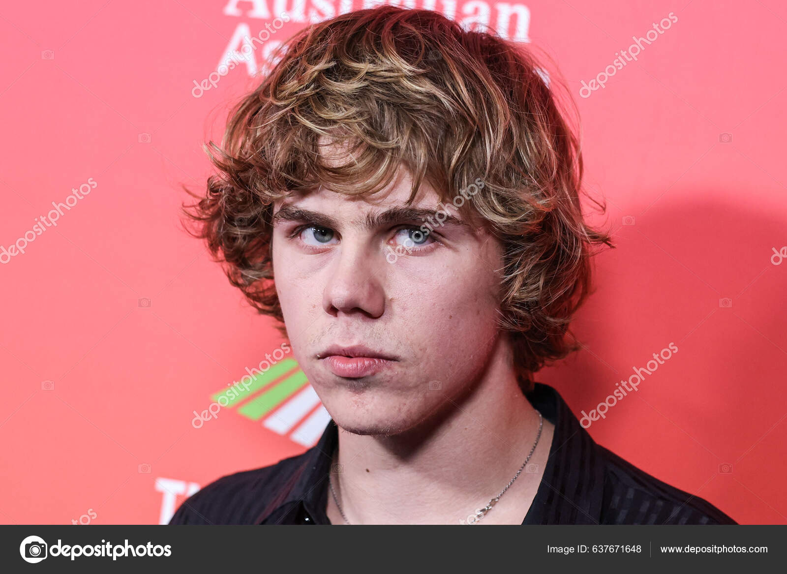 Kid Laroi Charlton Kenneth Jeffrey Howard Arrives Gday Usa Arts — Stock ...