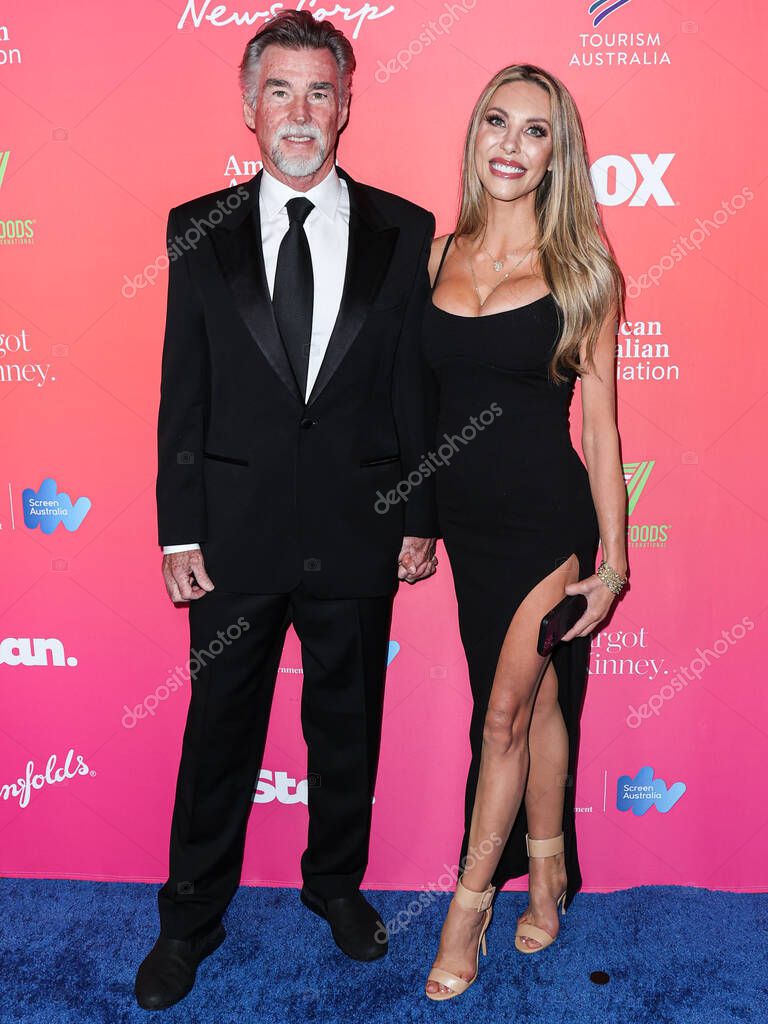 John Easterling and Chloe Lattanzi arrive at the GDay USA Arts Gala ...