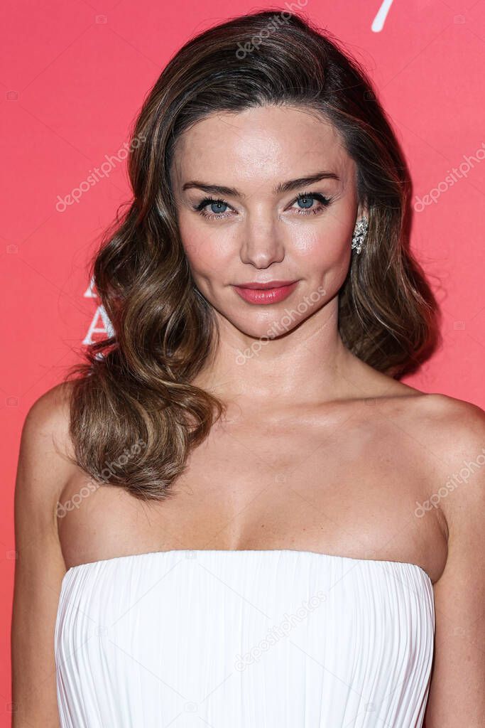 Australian model and businesswoman Miranda Kerr arrives at the GDay USA ...