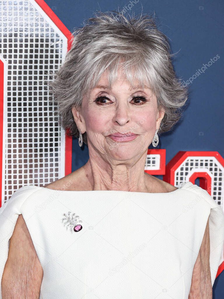 Puerto Rican actress Rita Moreno arrives at the Los Angeles Premiere ...