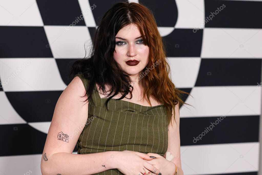 GAYLE arrives at the Warner Music Group Pre-Grammy Party 2023 held at ...