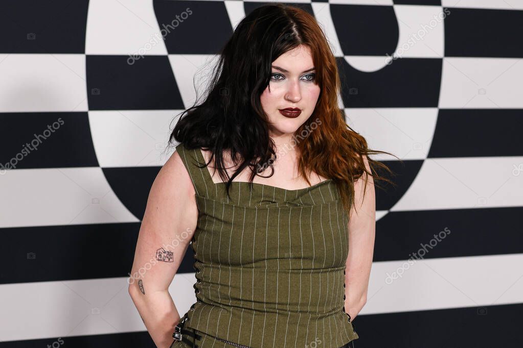 GAYLE arrives at the Warner Music Group Pre-Grammy Party 2023 held at ...