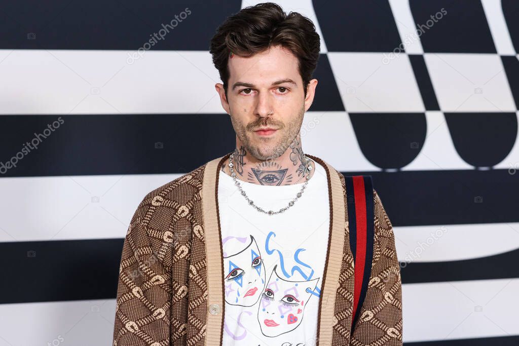 American singer Jesse Rutherford arrives at the Warner Music Group Pre ...