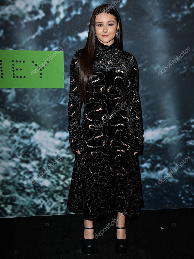 Eva Ariel Binder arrives at the Stella McCartney X Adidas Party held at ...